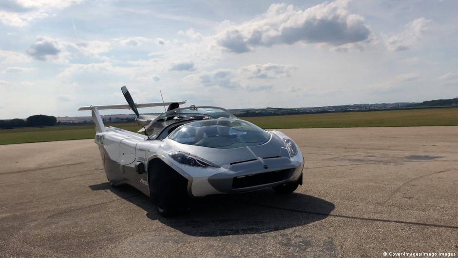 Primer vehículo con alas vuela 80 km y después circula normal por la ...