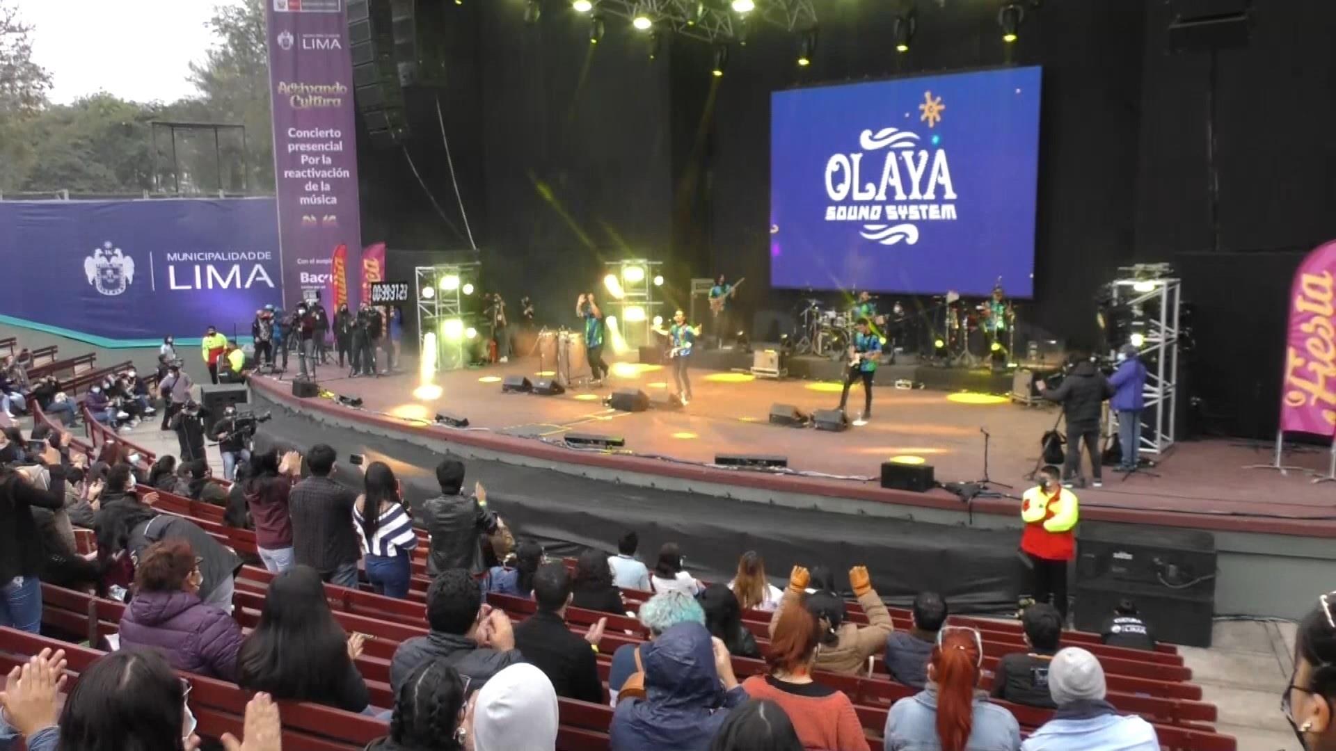 Perú celebra el primer concierto presencial masivo desde inicios de la ...