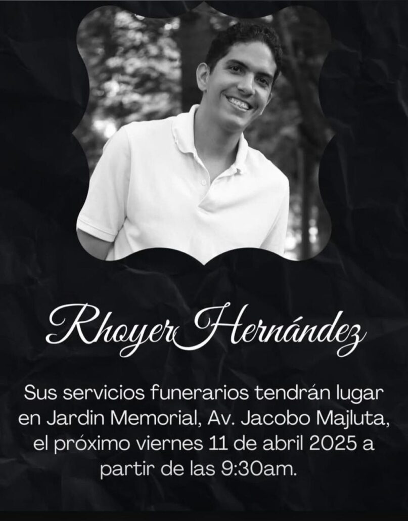 ¿Y los empleados del Jet Set? Rhoyer Hernández el camarero