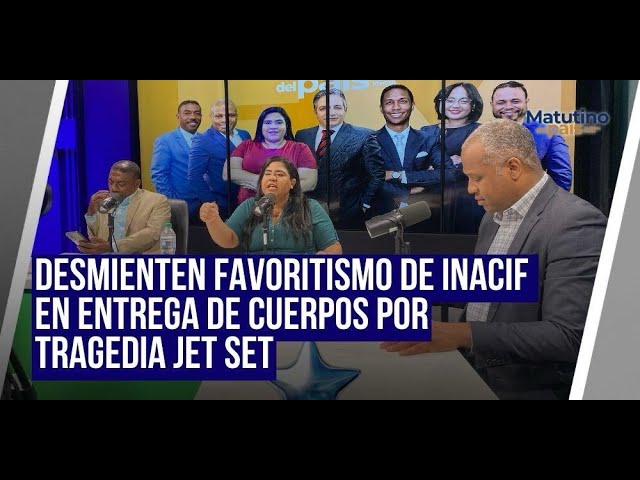 DESMIENTEN FAVORITISMO DE INACIF EN ENTREGA DE CUERPOS POR TRAGEDIA JET ...