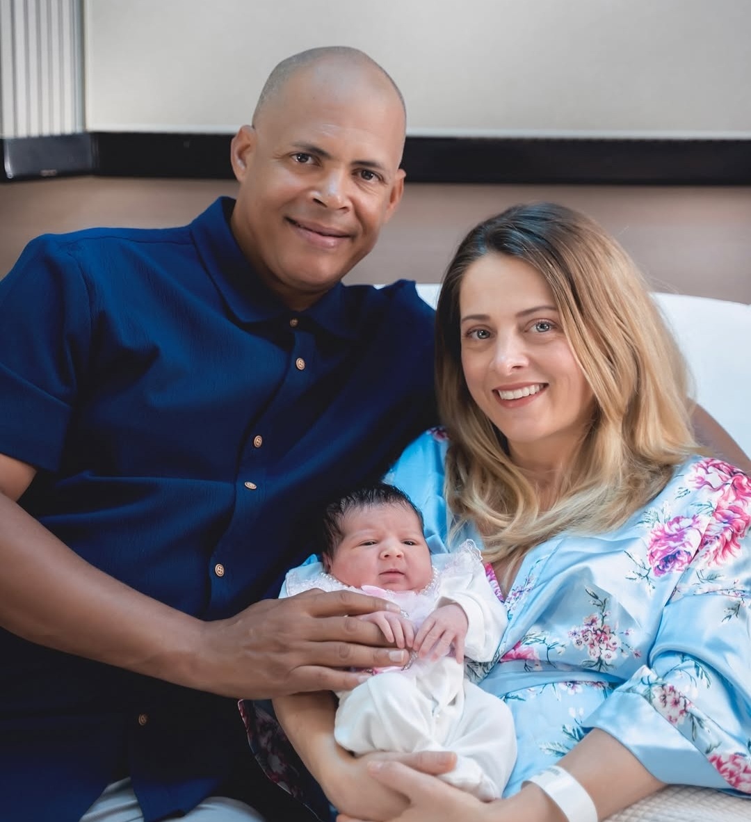 Maria Dimitrova y Felix Sánchez celebran la llegada de su hija Alaya ...