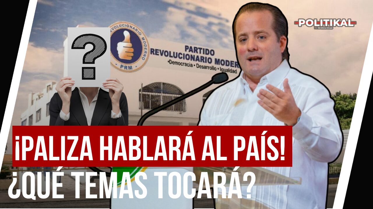 ¡PALIZA HABLARÁ AL PAÍS! DEBERÁ REFERIRSE A TEMAS QUE AFECTAN AL ...