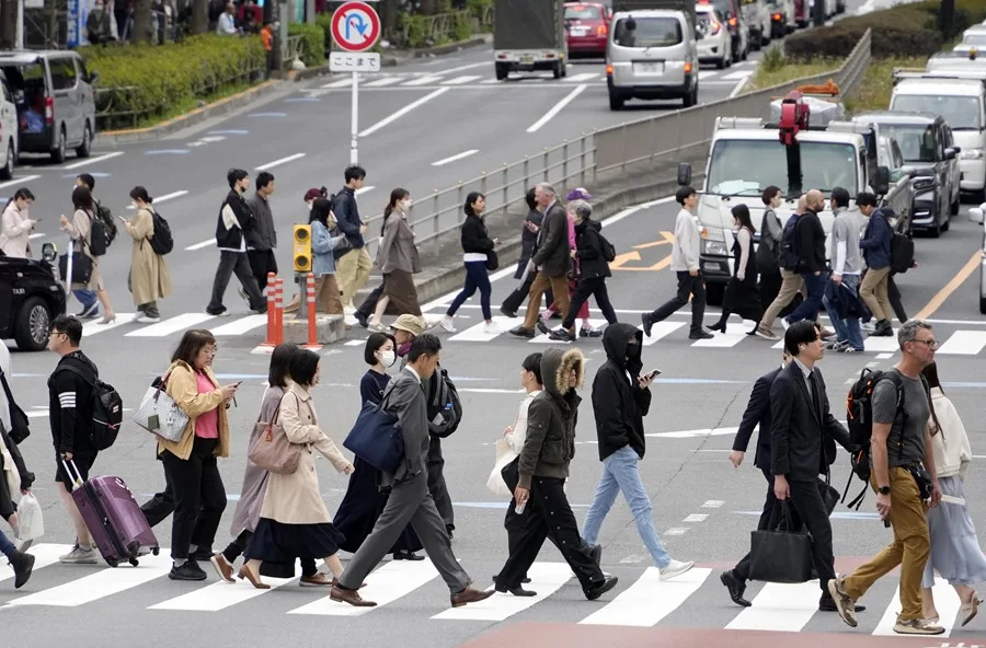 La población de Japón cae un 2,46 % en cinco años
