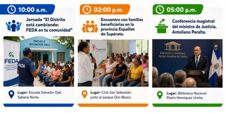 Agenda del día: viernes 22 de mayo de 2026 ¿Qué hacer hoy?